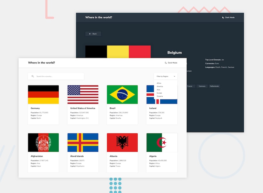 Frontend Mentor Rest Countries Api With Color Theme Switcher Rest